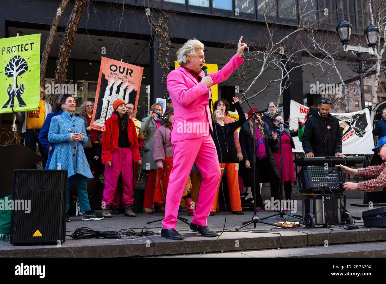 New York, NY, USA. 21st Mar, 2023. Third Act, the social activist ...