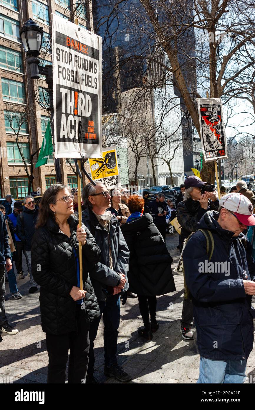 New York, NY, USA. 21st Mar, 2023. Third Act, the social activist ...