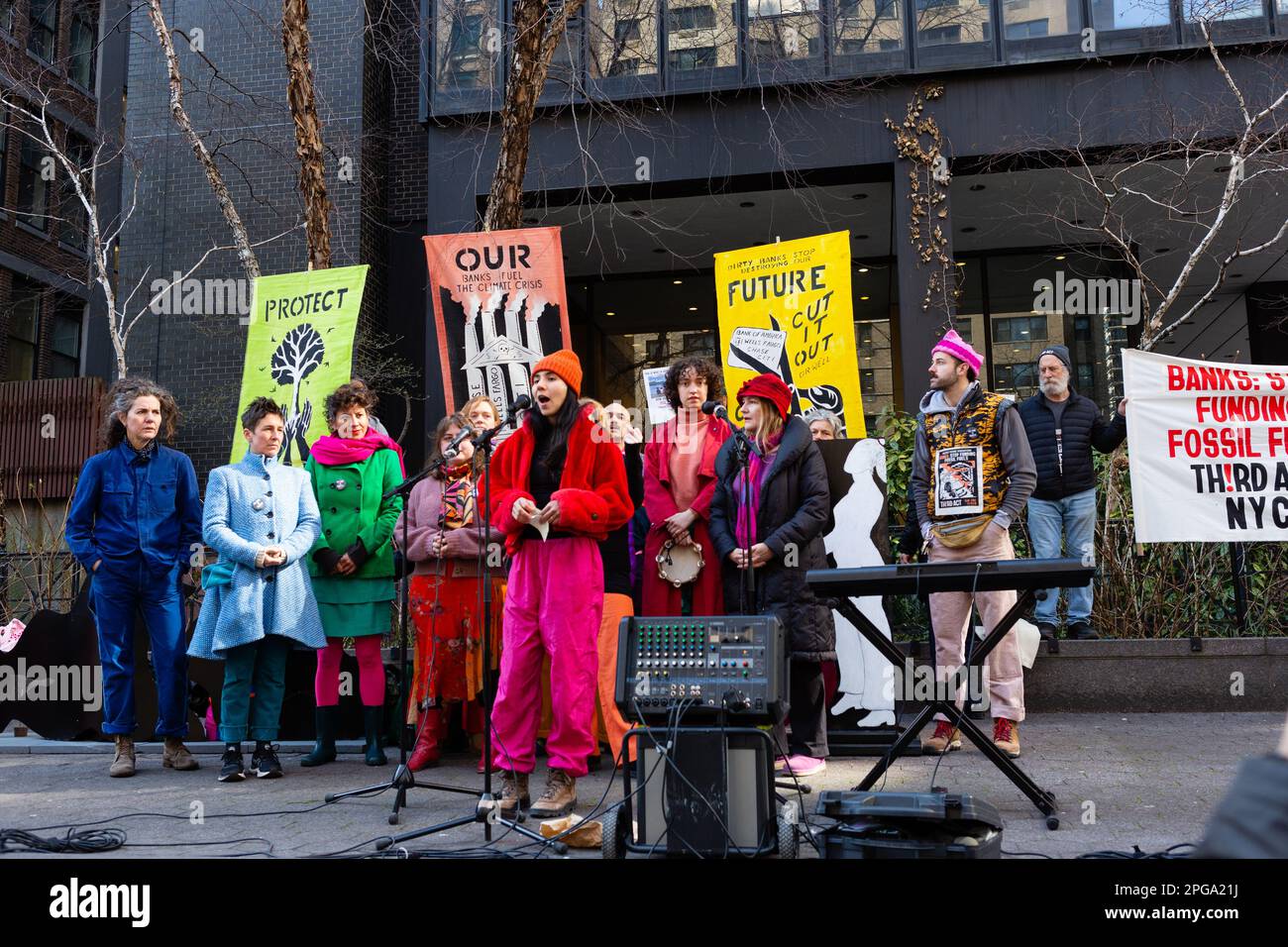 New York, NY, USA. 21st Mar, 2023. Third Act, the social activist ...