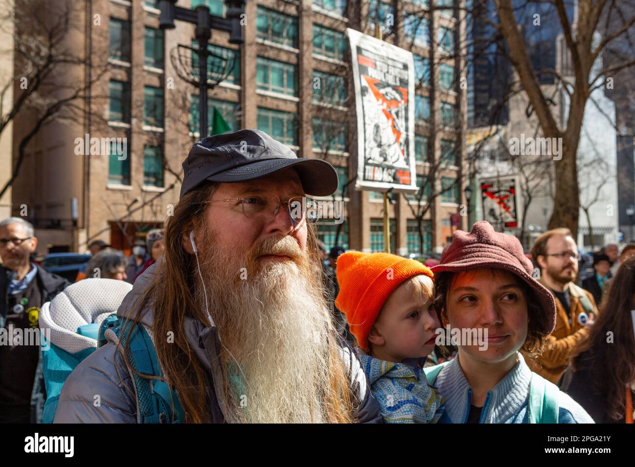 New York, NY, USA. 21st Mar, 2023. Third Act, the social activist ...