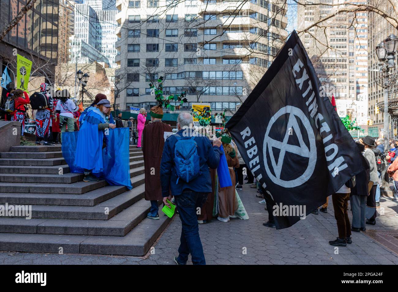 New York, NY, USA. 21st Mar, 2023. Third Act, the social activist ...