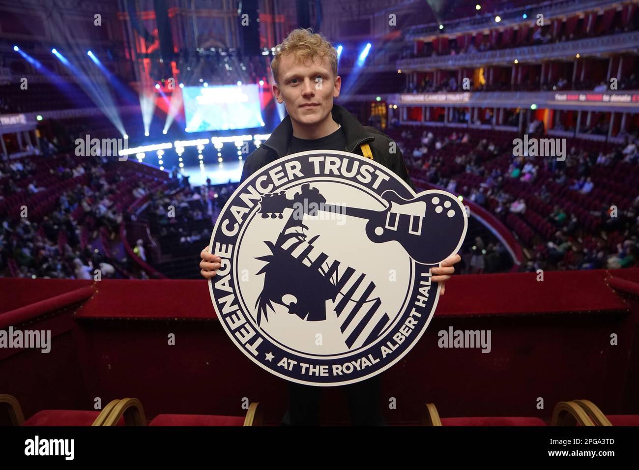 George Jacques poses during An Evening of Comedy for the Teenage Cancer ...