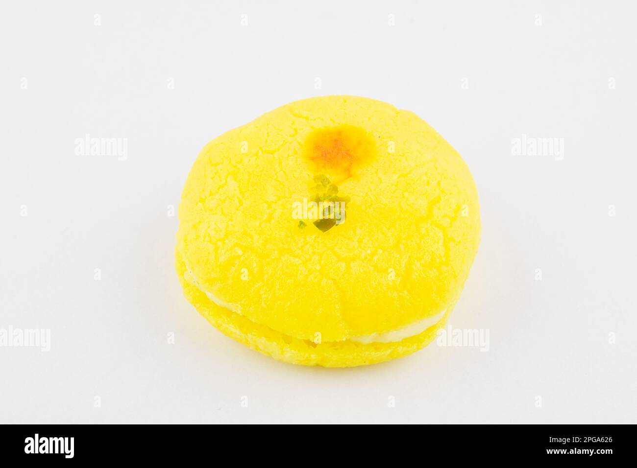 Bengali sweet cham cham on white background Stock Photo - Alamy