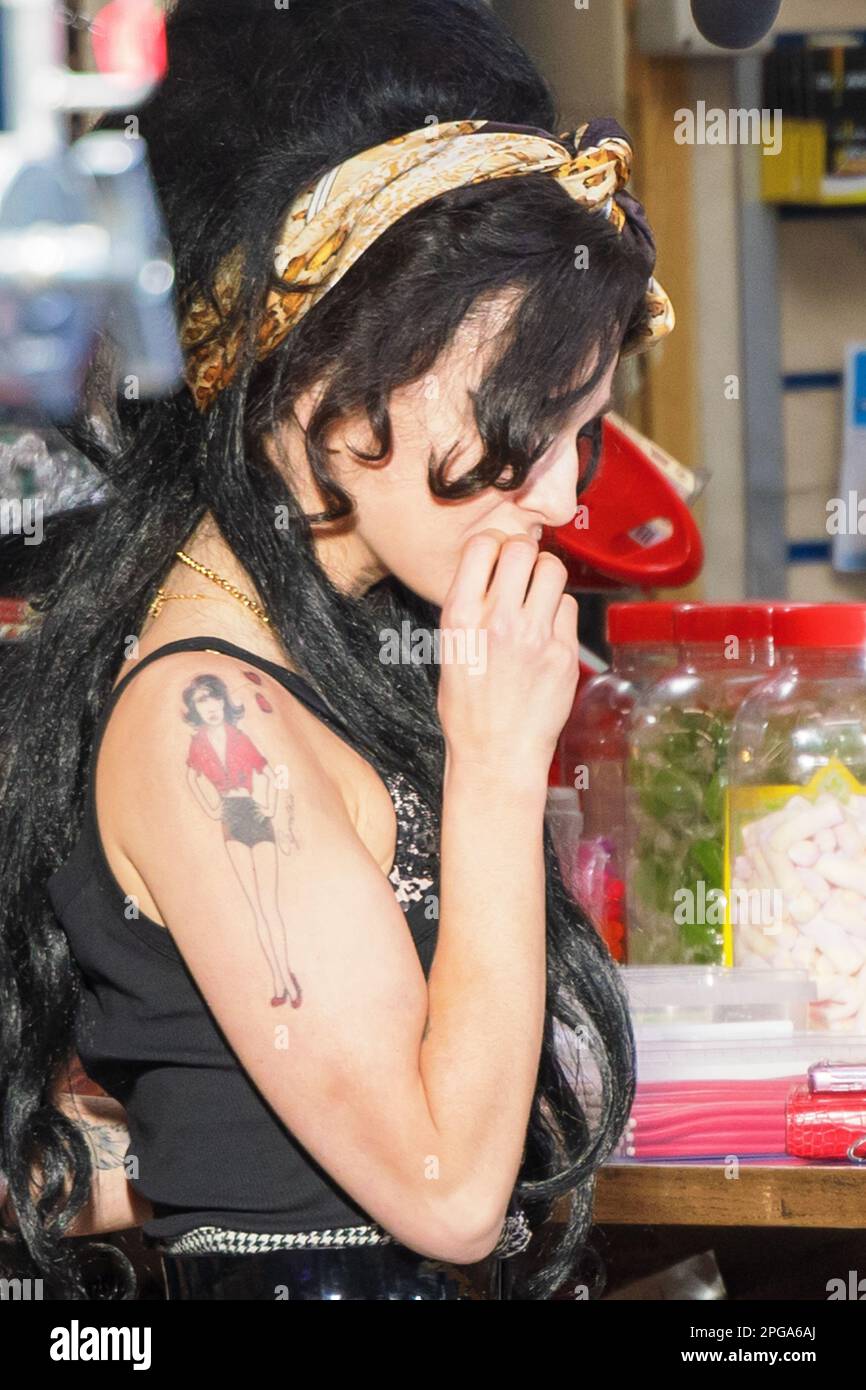 Marisa Abela Films Back to Black Stock Photo - Alamy