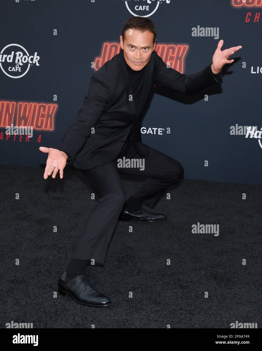 March 20, 2023, Hollywood, California, United States: Mark Dacascos ...