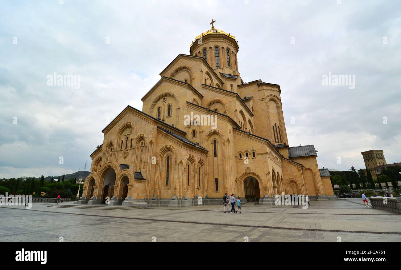 Located in Tbilisi, Georgia, Sameba Cathedral is the largest church in ...