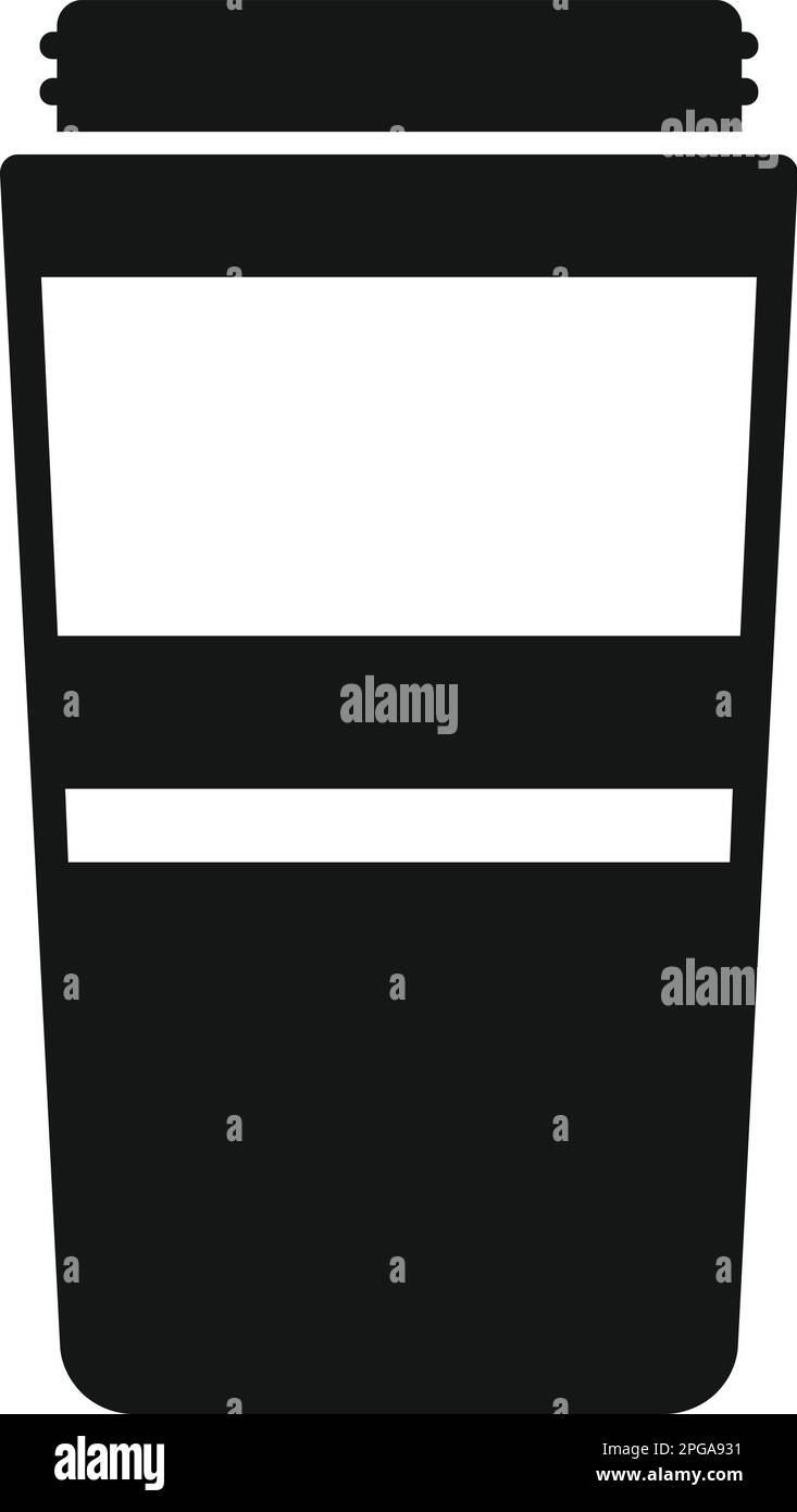 Protein pot icon simple vector. Food nutrition. Health energy Stock ...