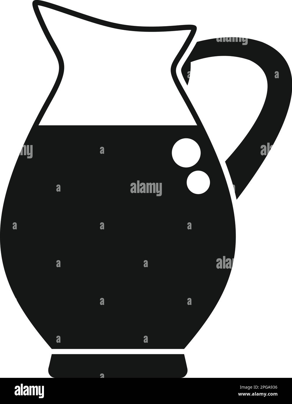 Milk jug icon simple vector. Food protein. Health product Stock Vector ...