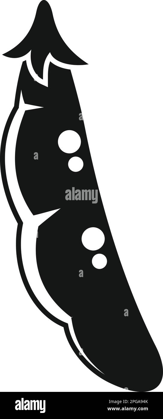 Peas protein icon simple vector. Health vitamin. Food nutrient Stock ...