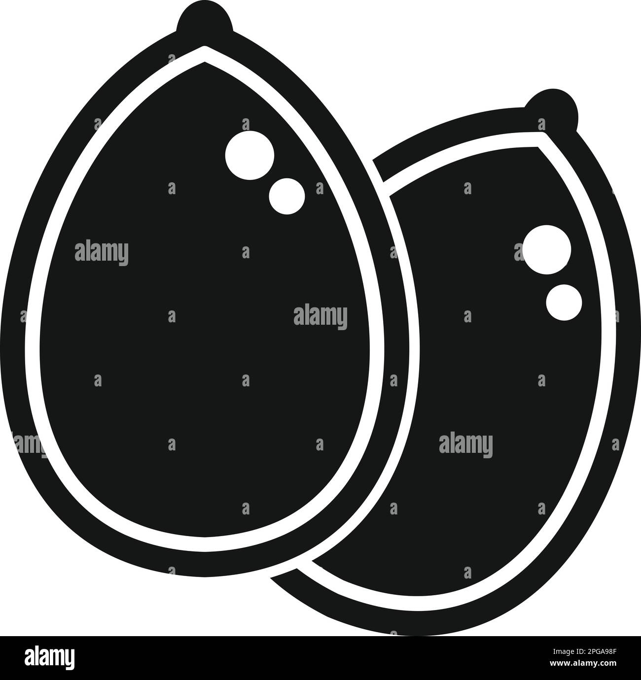 Grain protein icon simple vector. Food nutrition. Health fish Stock ...