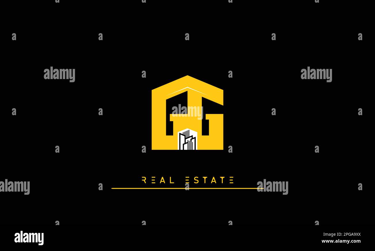 Gg real estate logo hi-res stock photography and images - Alamy