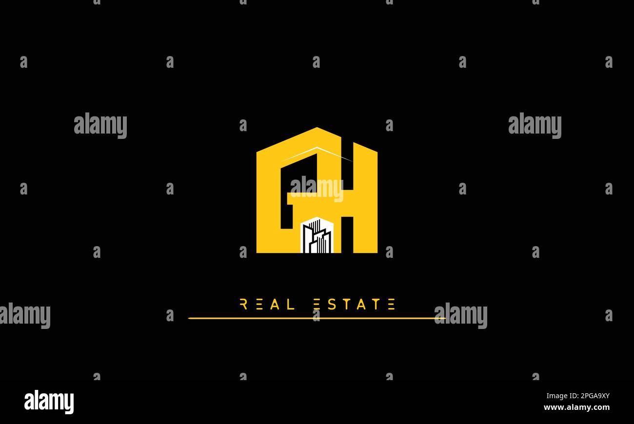 Hg real estate logo hi-res stock photography and images - Alamy