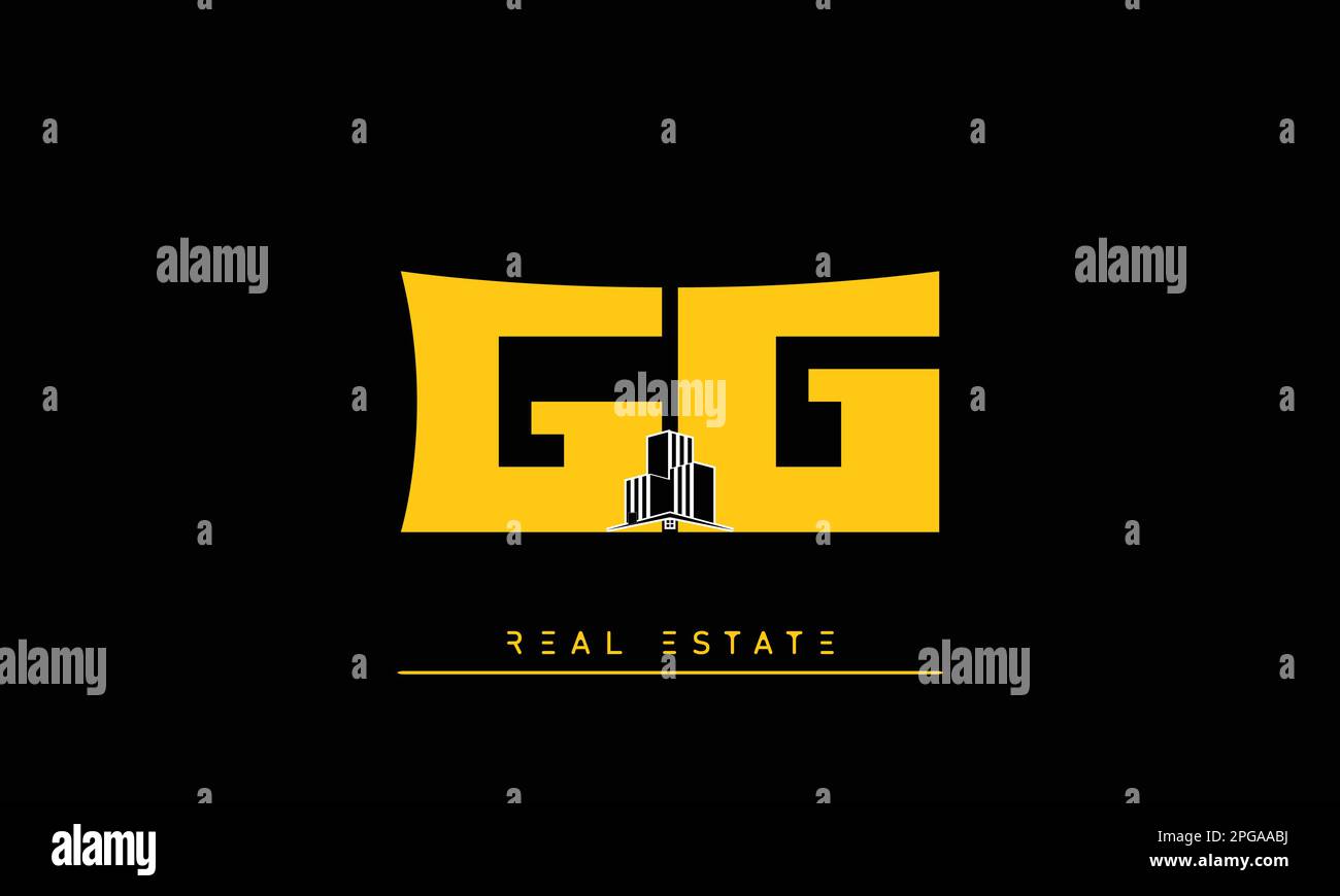 Gg real estate logo hi-res stock photography and images - Alamy