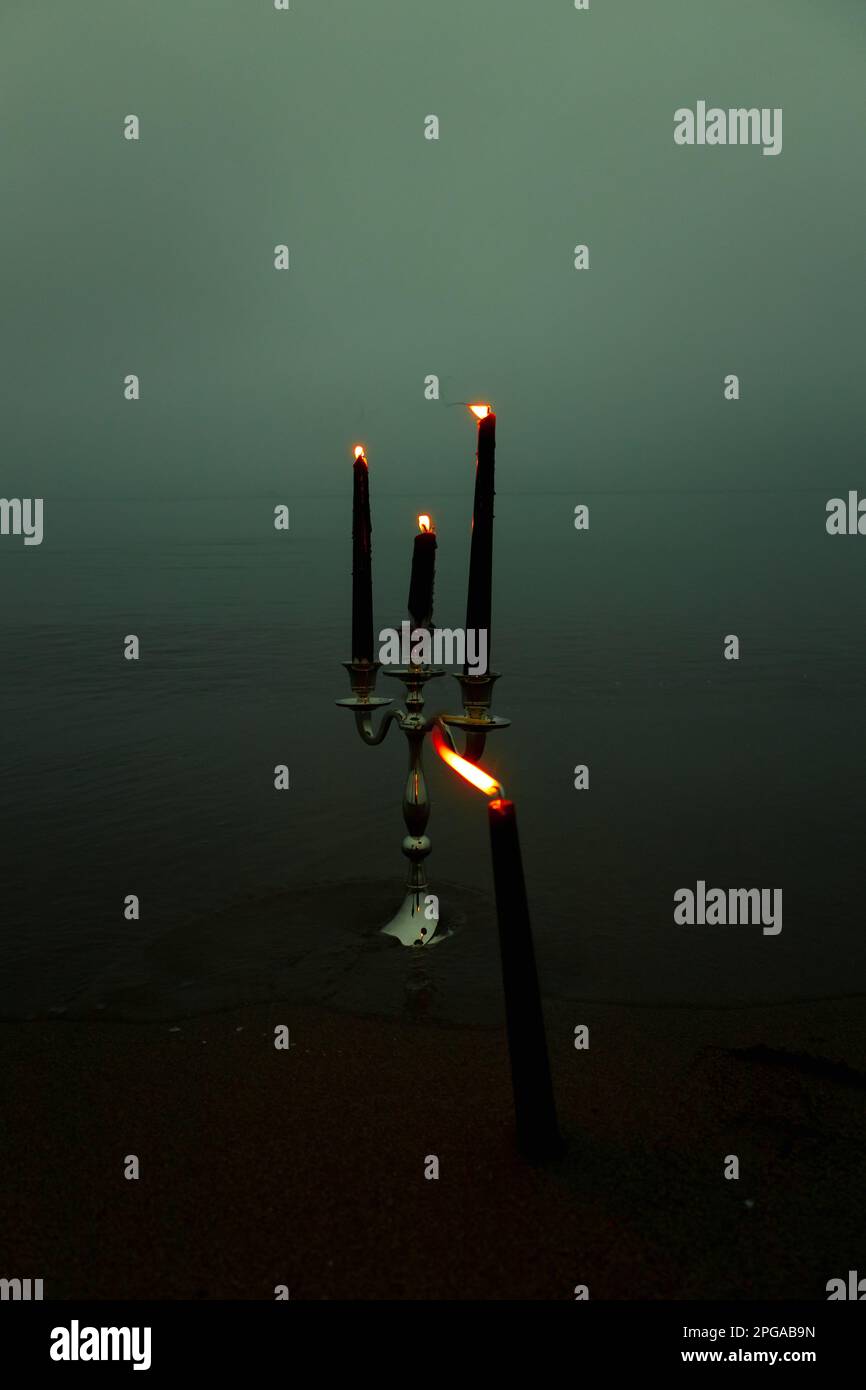 Sea candles hi-res stock photography and images - Alamy