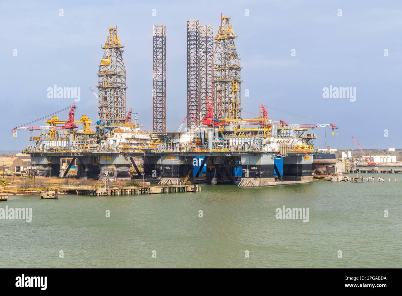Drilling rig in texas hi-res stock photography and images - Alamy