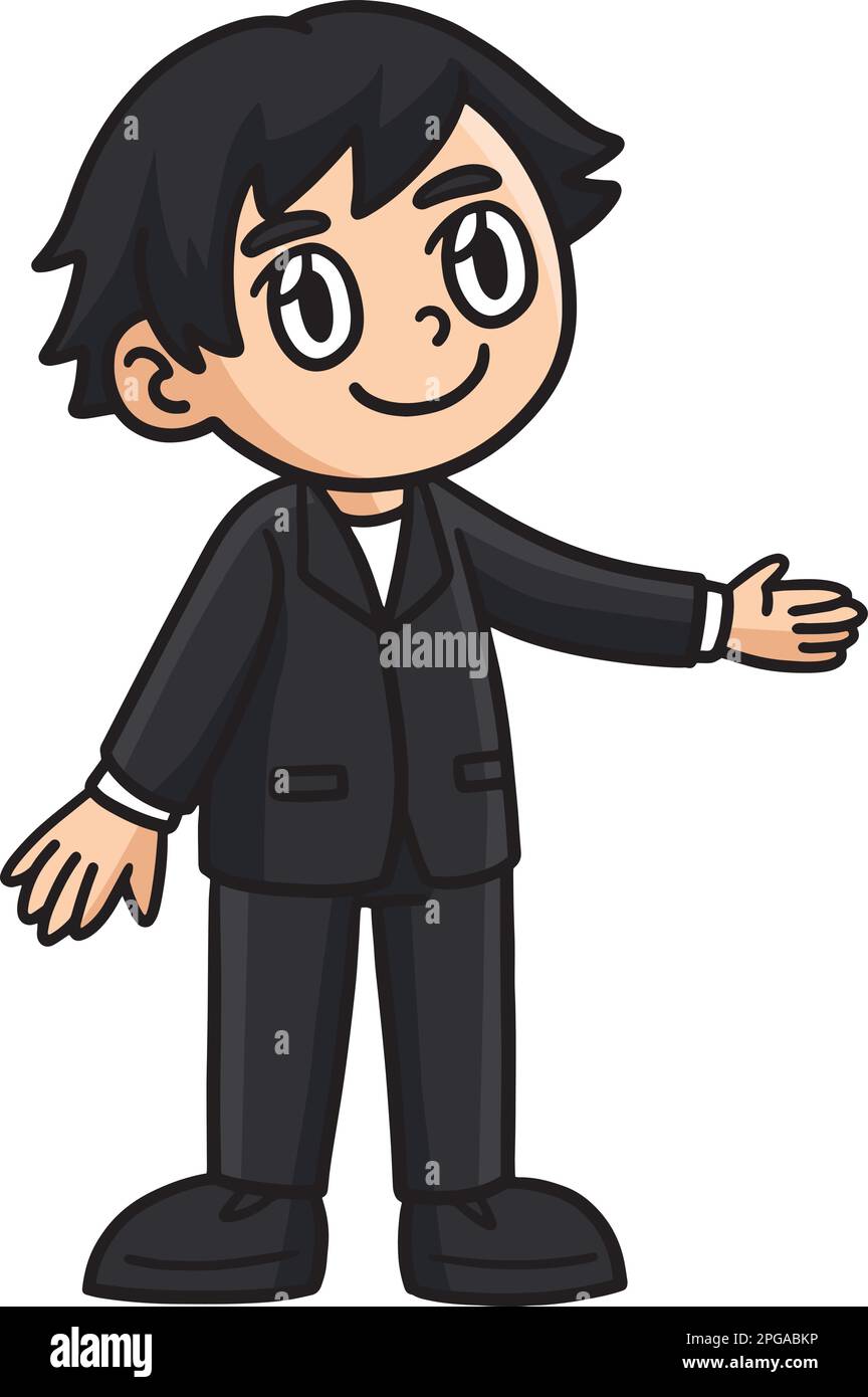 Wedding Groom Cartoon Colored Clipart Stock Vector Image & Art - Alamy