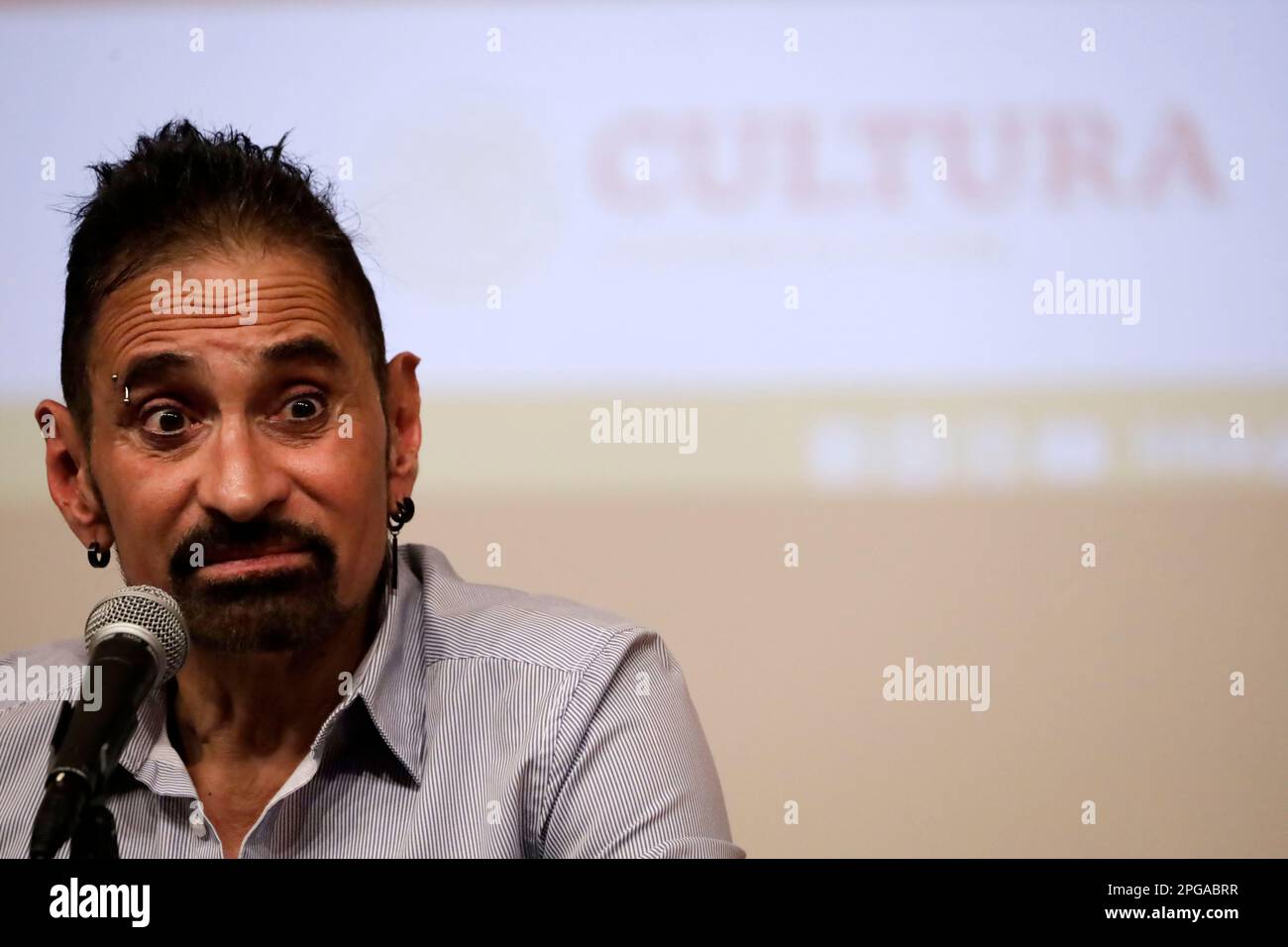 Mexico City, Mexico. 21st Mar, 2023. Flutist and conductor Horacio ...
