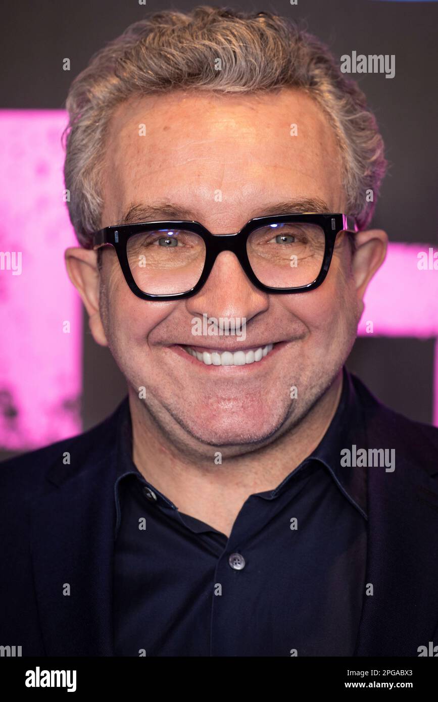 Eddie Marsan poses for photographers upon arrival at the premiere of the TV series 'The Power ...
