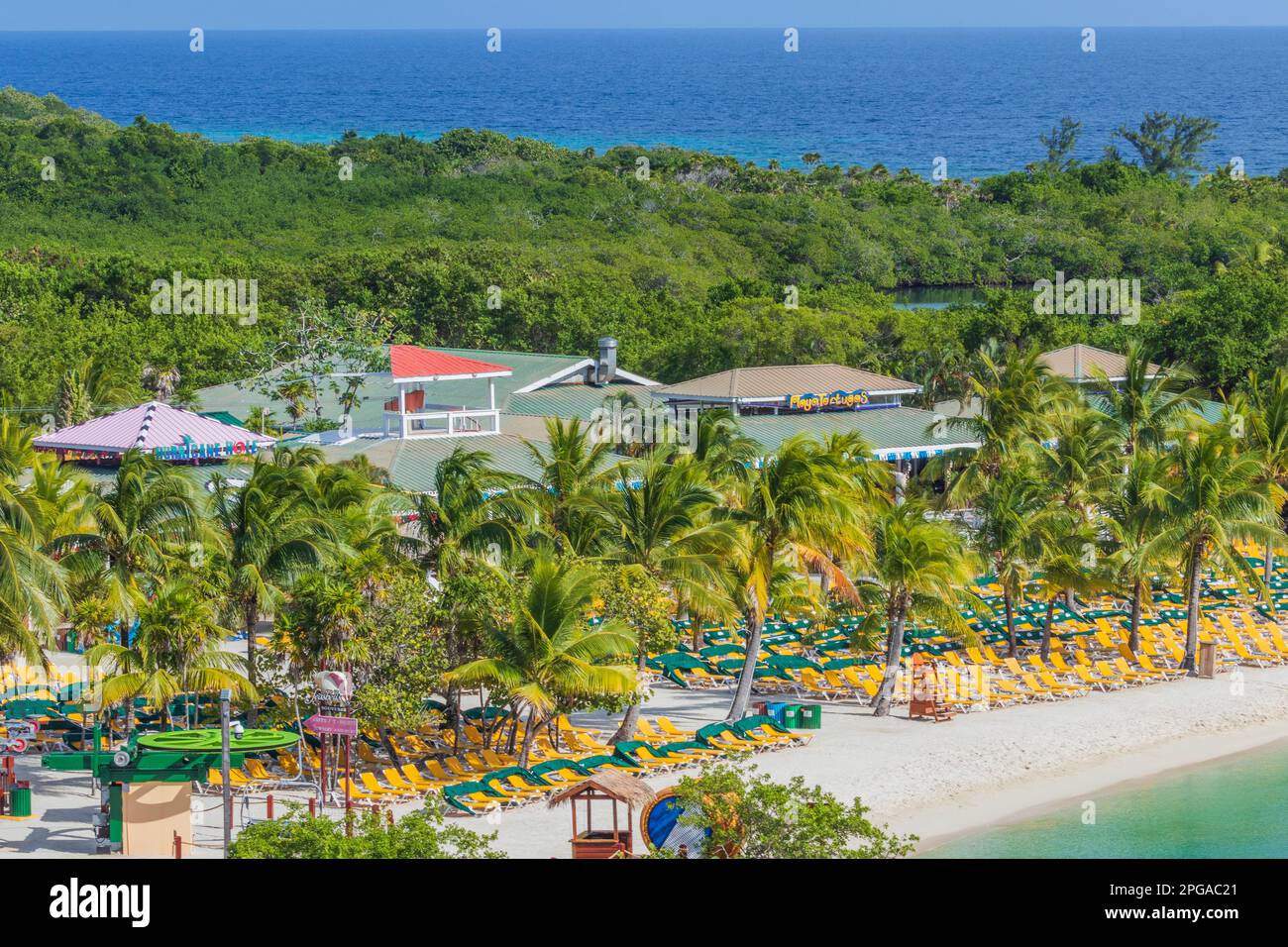 Mahogany Bay Cruise at Roatan Honduras owned by Carnival Corporaton LTD ...