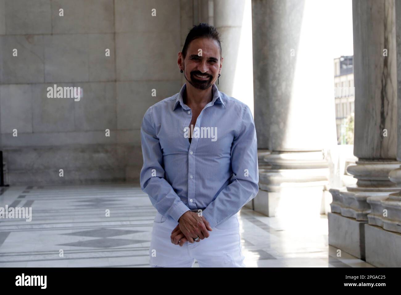 Mexico City, Mexico. 21st Mar, 2023. Flutist and conductor Horacio ...
