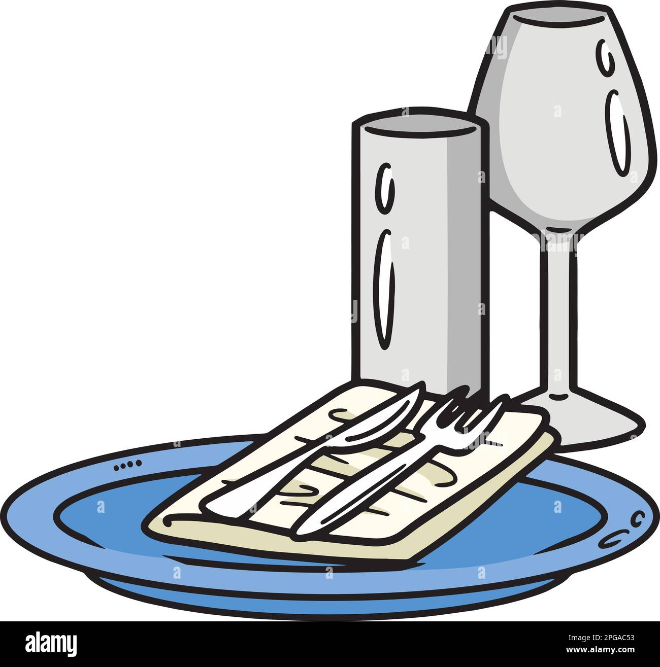 Reception Table Cartoon Colored Clipart Stock Vector Image & Art - Alamy