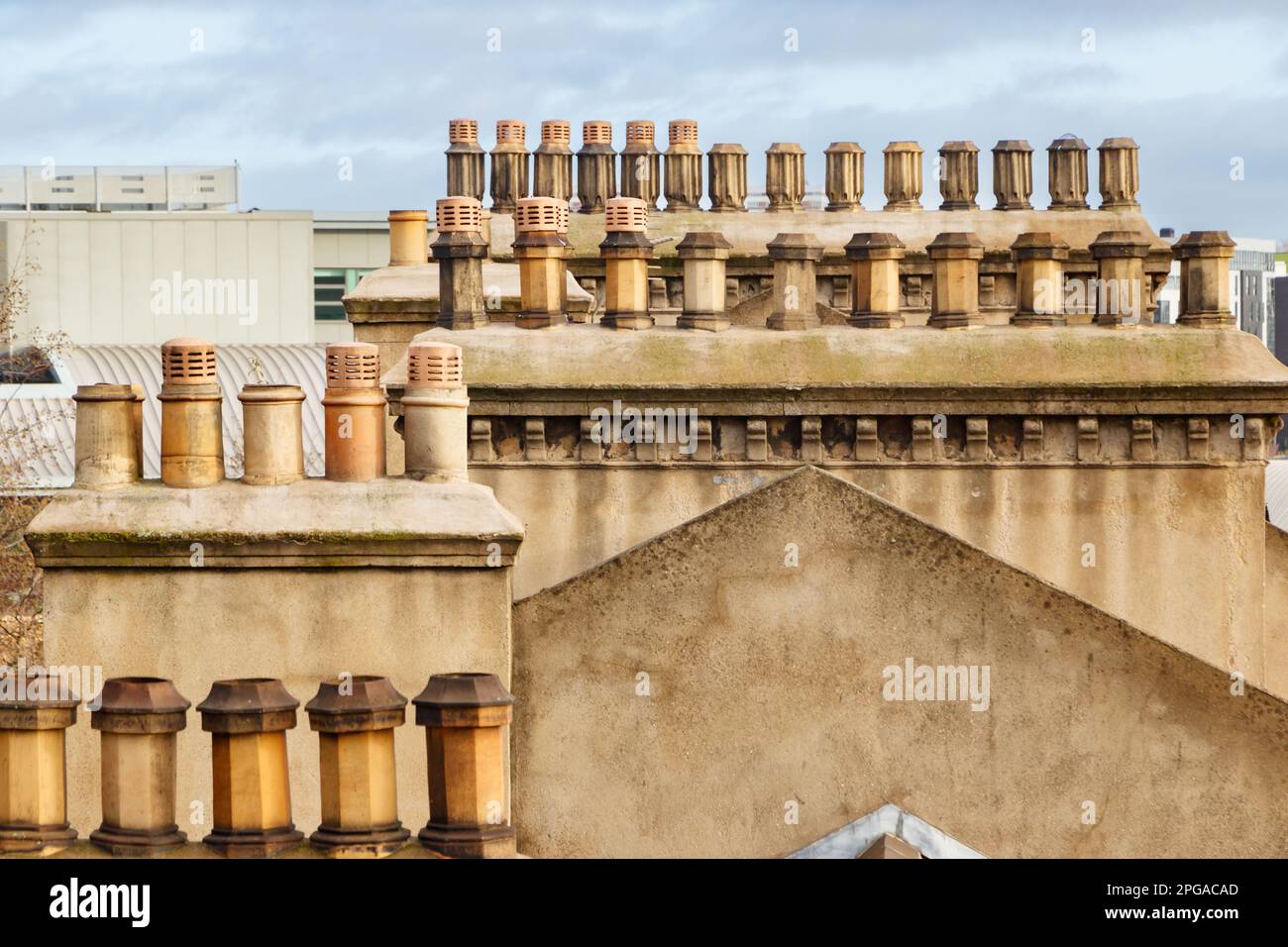 Victorian chimney pots hi-res stock photography and images - Alamy