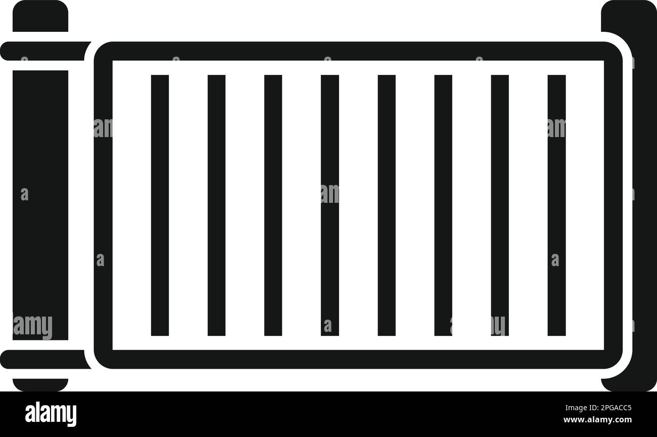 Home automatic door icon simple vector. House gate. Auto control Stock ...