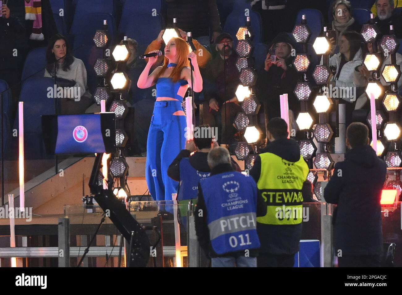Rome, Italy. 21st Mar, 2023. Noemi Italian singer during the Quarter ...