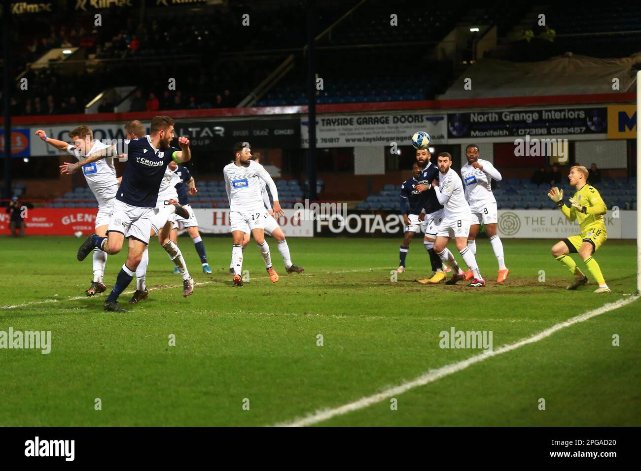 21st March 2023; Dens Park, Dundee, Scotland: Scottish Championship ...