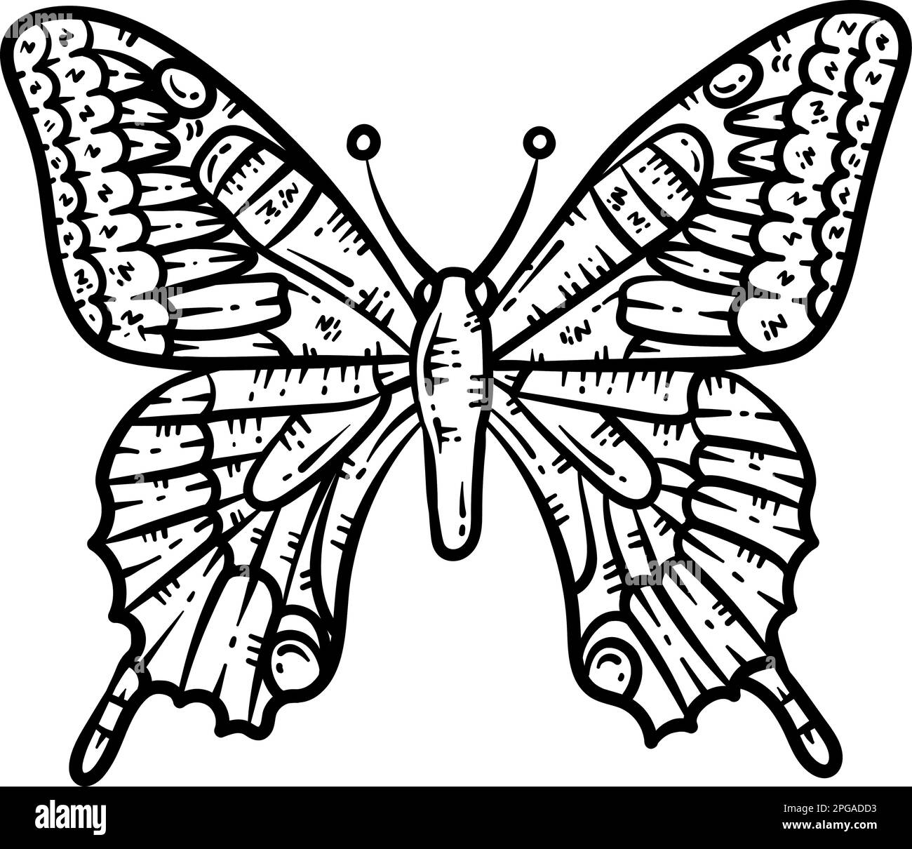 Monarch Butterfly Coloring Pages For Adults