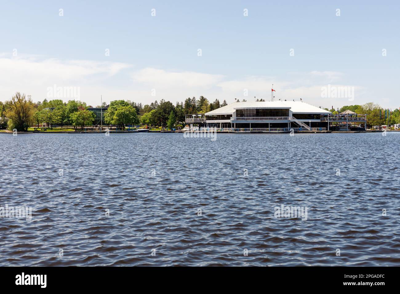 Ottawa, Canada - May 18, 2022: Dow's Lake Pavilion in summer Stock ...