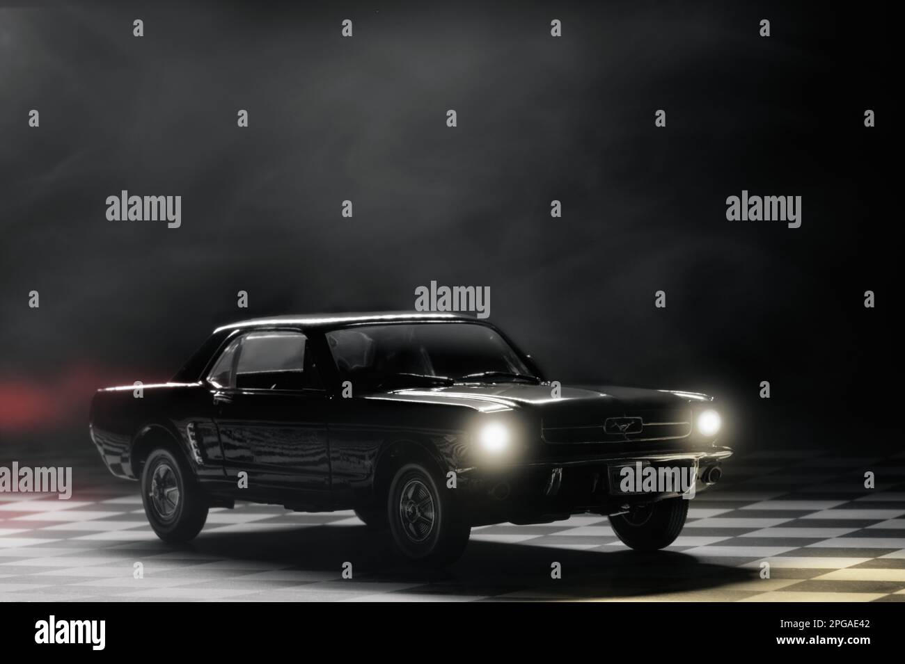 Izmir, Turkey - March 13, 2023. Ford Mustang 260 model car product shot ...