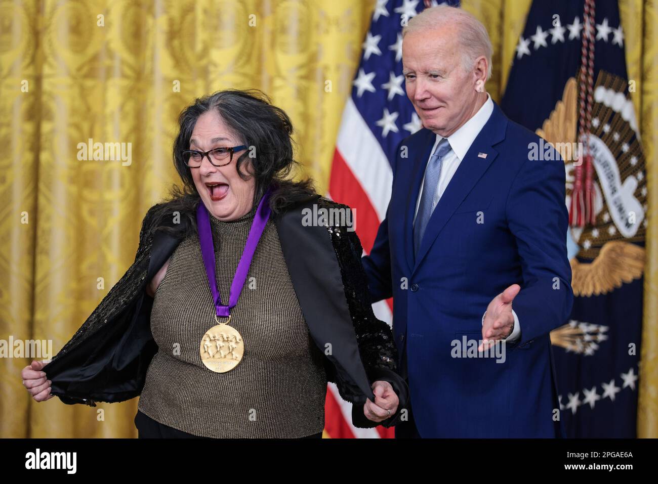 Washington, United States. 21st Mar, 2023. Judith Francisca Baca on ...