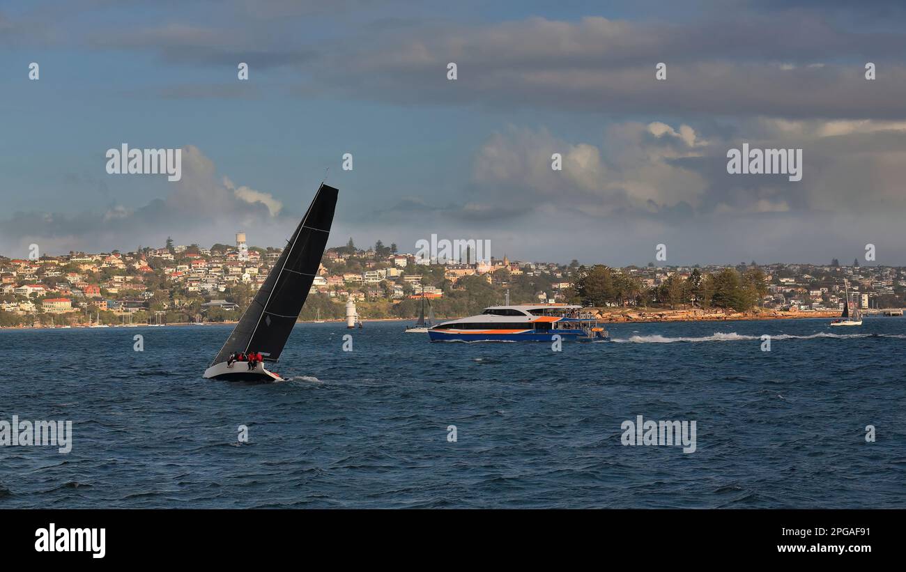 Sydney island ferry hi-res stock photography and images - Alamy
