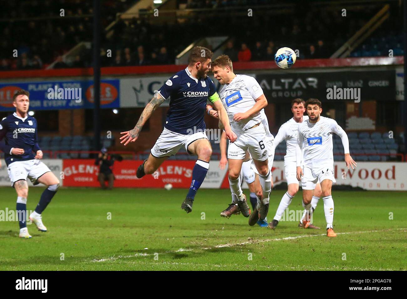 21st March 2023; Dens Park, Dundee, Scotland: Scottish Championship ...
