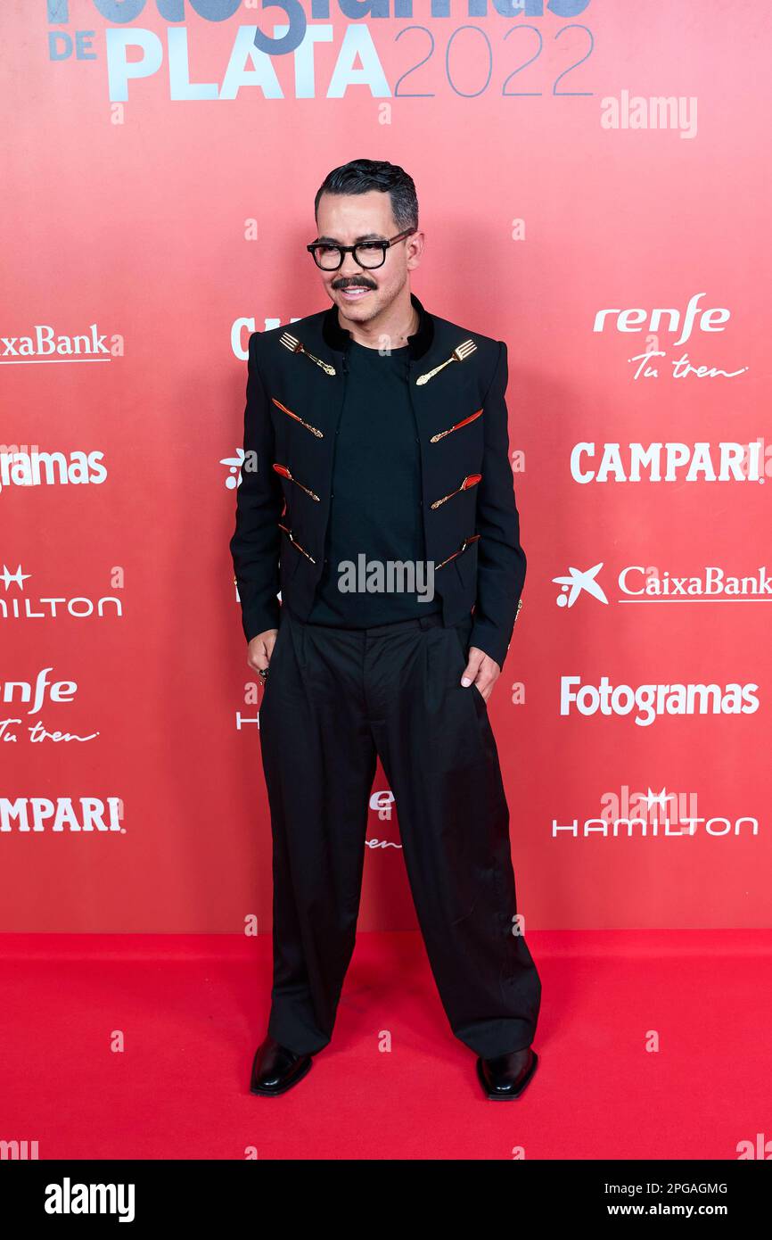 Madrid. Spain. 20230321, Manolo Caro attends ’Fotogramas de Plata ...