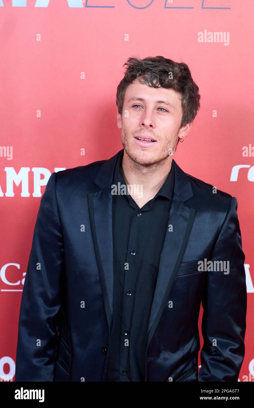 Madrid. Spain. 20230321, Luc Knowles attends ’Fotogramas de Plata ...