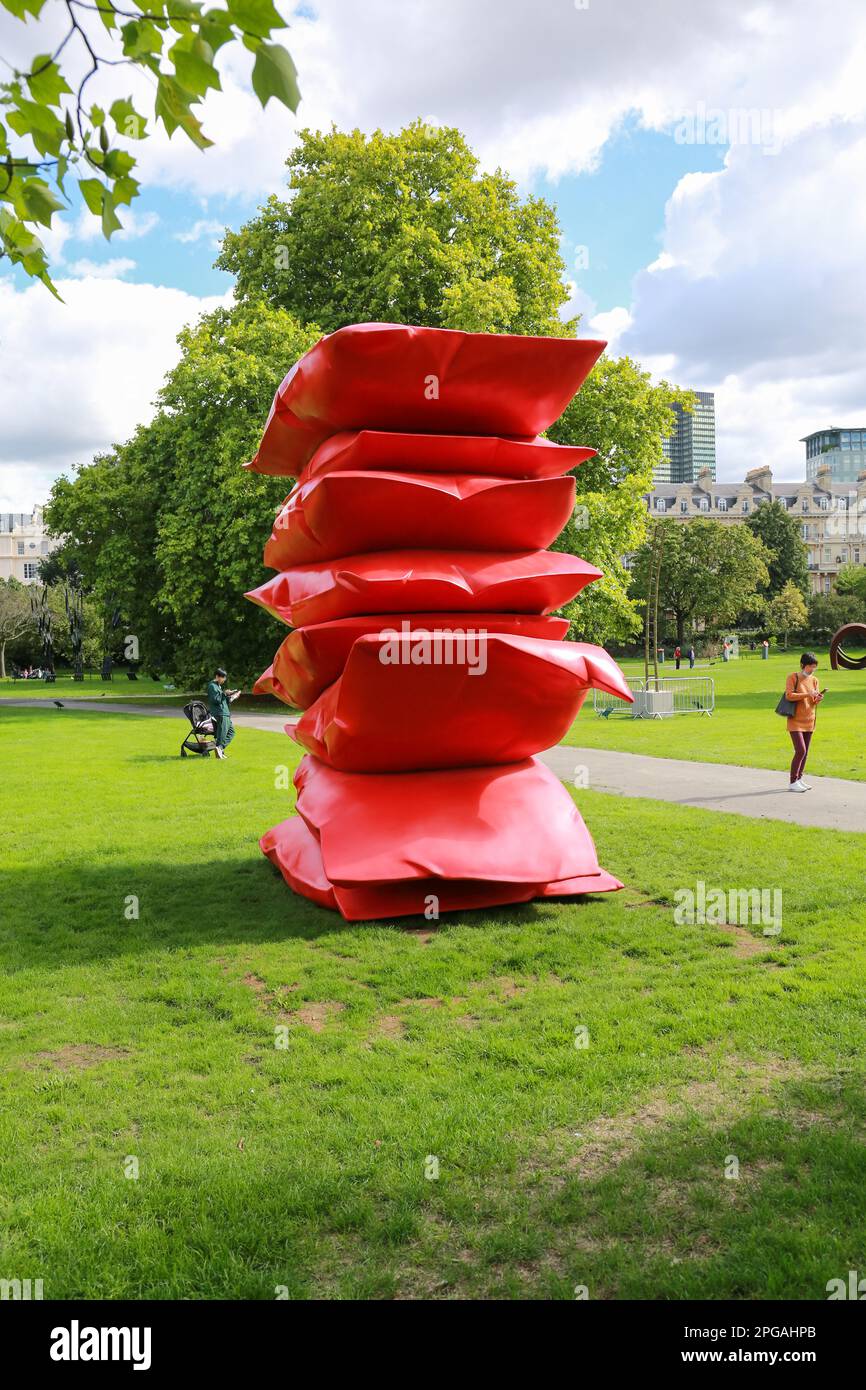 London, UK. 16 Sep 2022. Frieze Sculpture 2022 exhibition at Regent's ...