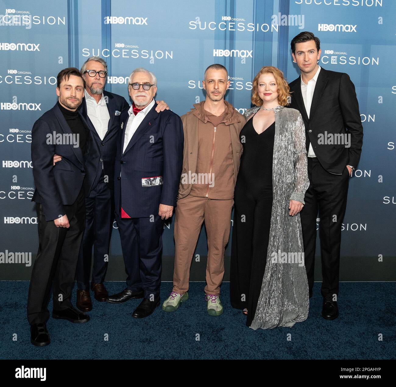 New York, United States. 20th Mar, 2023. Kieran Culkin, Alan Ruck ...