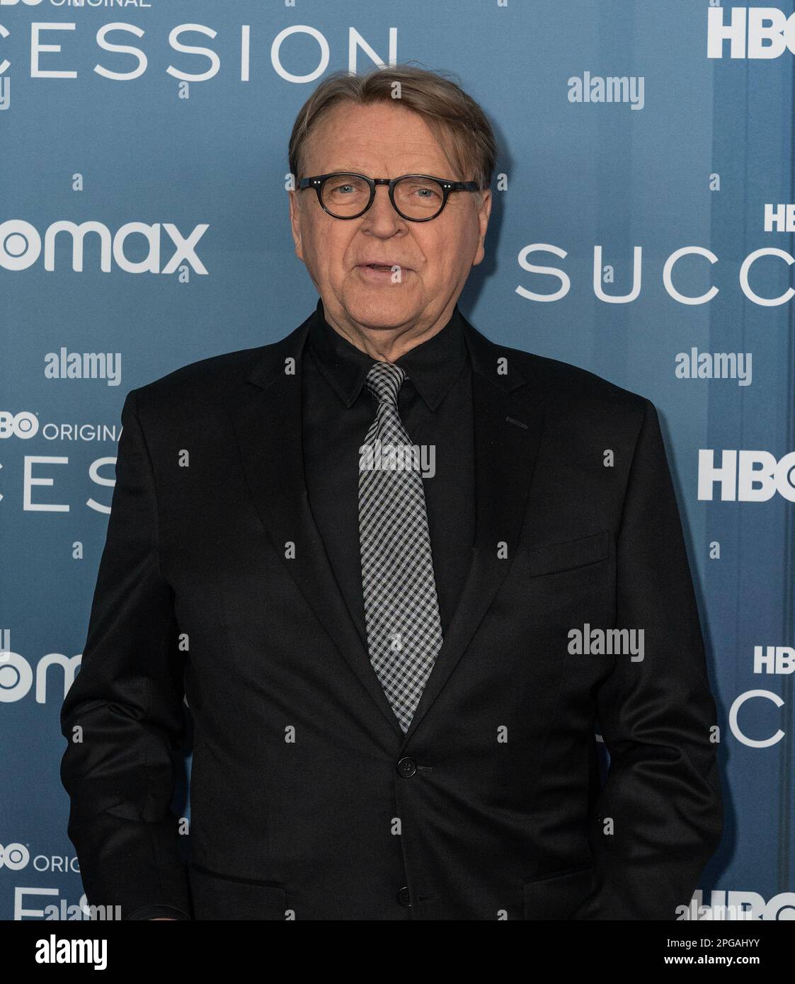 New York, United States. 20th Mar, 2023. David Rasche attends HBO's ...