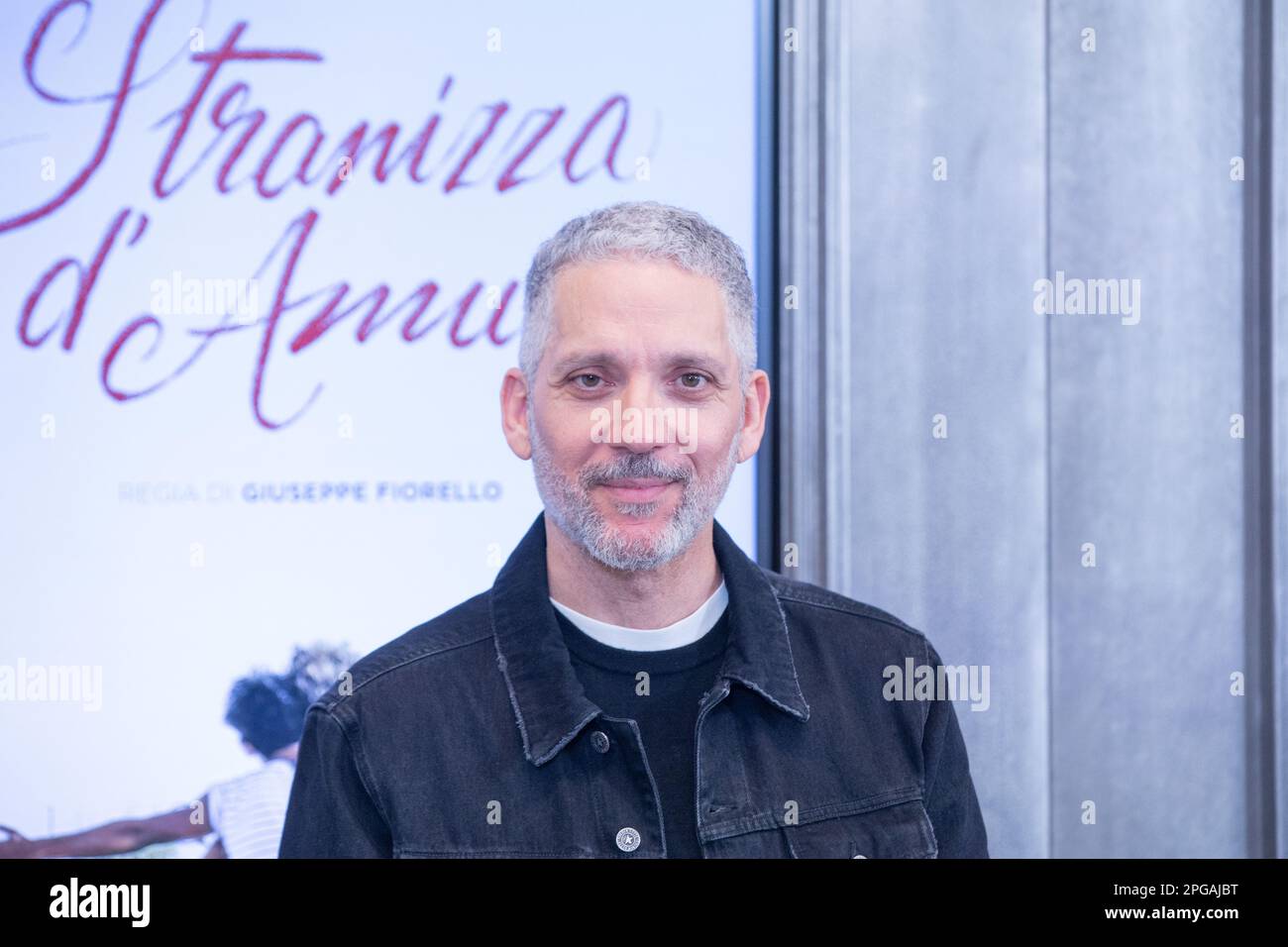 Rome, Italy. 21st Mar, 2023. Italian director and actor Beppe Fiorello ...