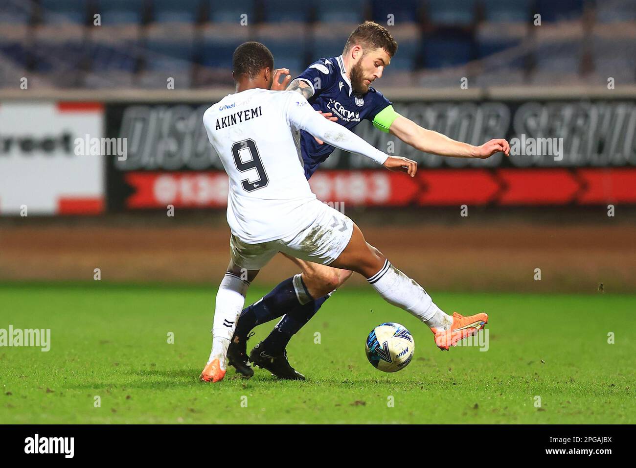21st March 2023; Dens Park, Dundee, Scotland: Scottish Championship ...