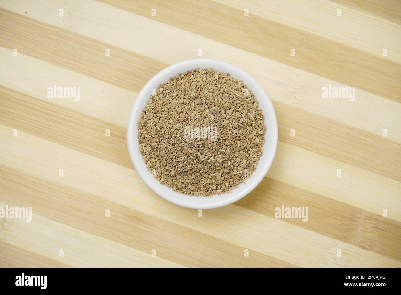 Carom seeds healthy indian spice Stock Photo - Alamy