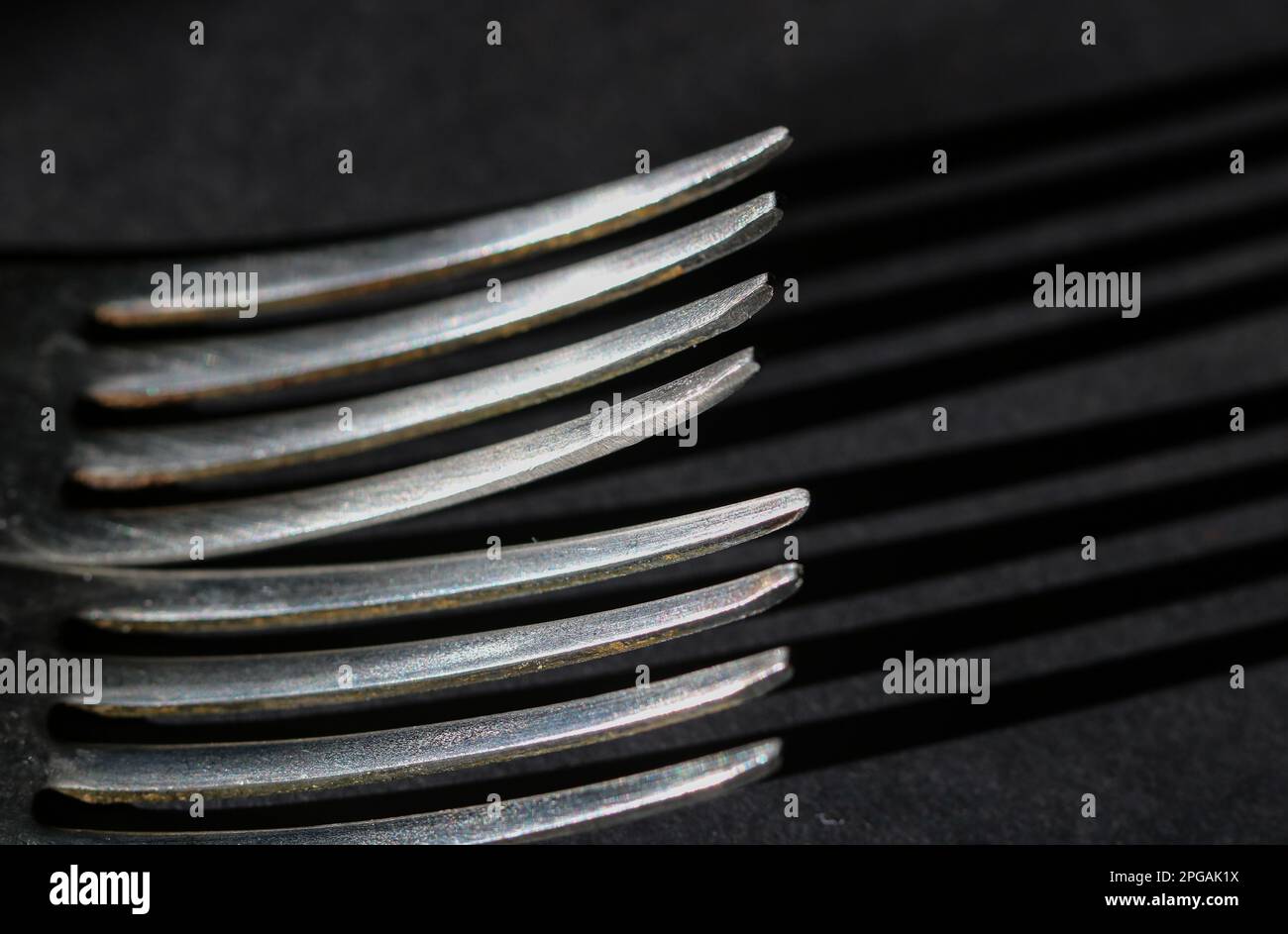 Silver forks hi-res stock photography and images - Alamy