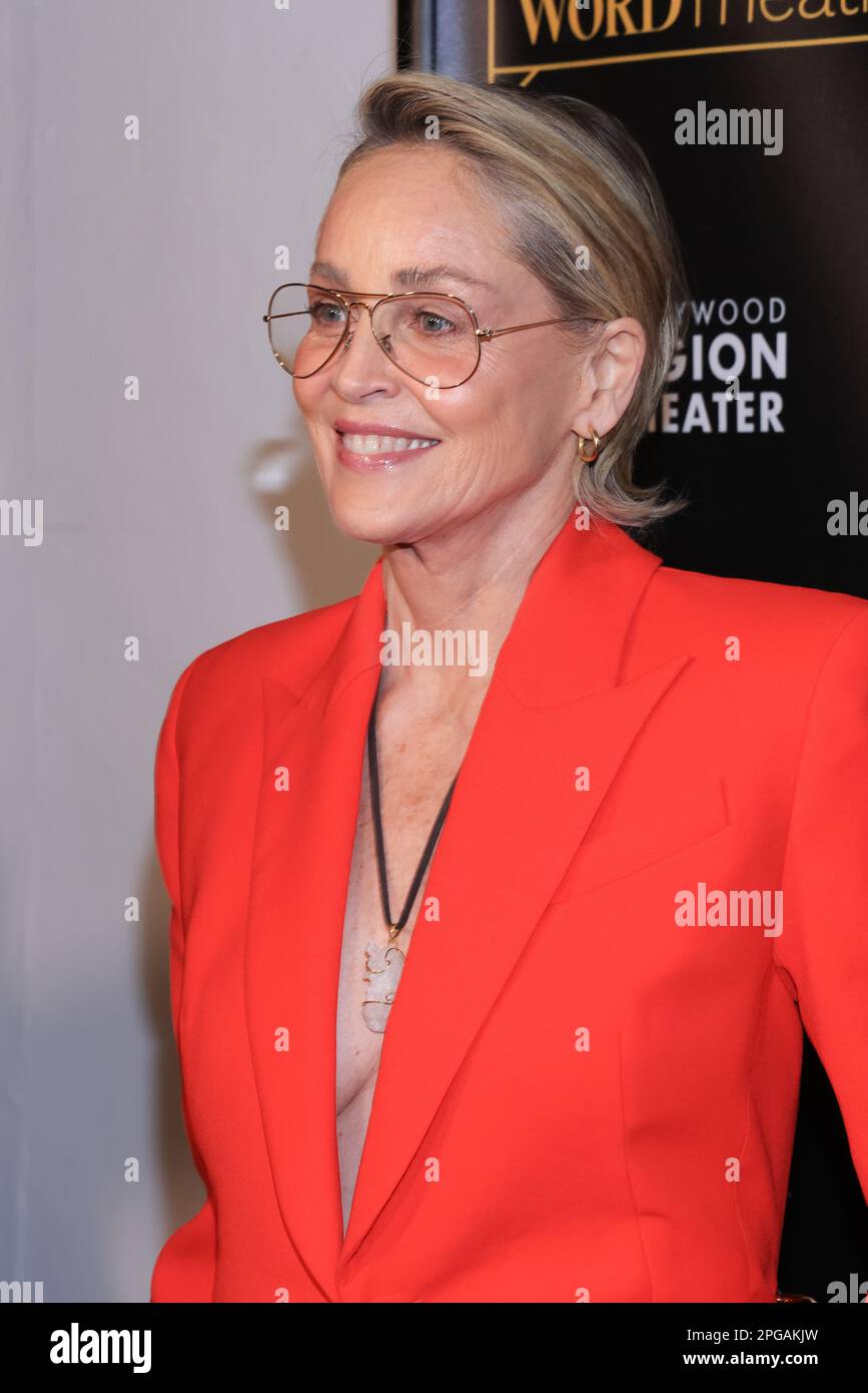 Hollywood, California, USA. 18th March, 2023. Actress Sharon Stone ...