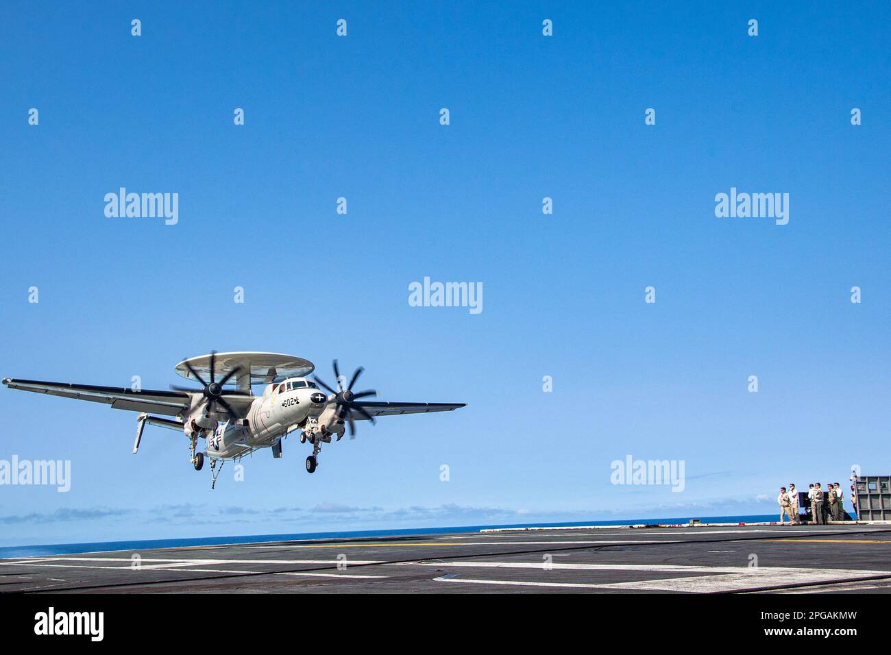 230321-N-BI507-1325 PHILIPPINE SEA (March 21, 2023) An E-2C Hawkeye ...