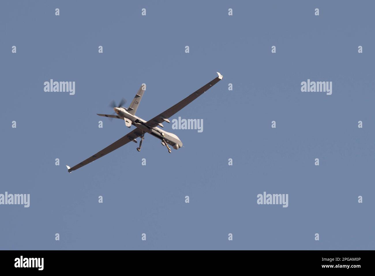 A U.S. Air Force MQ-9 Reaper, assigned to the 432nd Wing/432nd Air ...