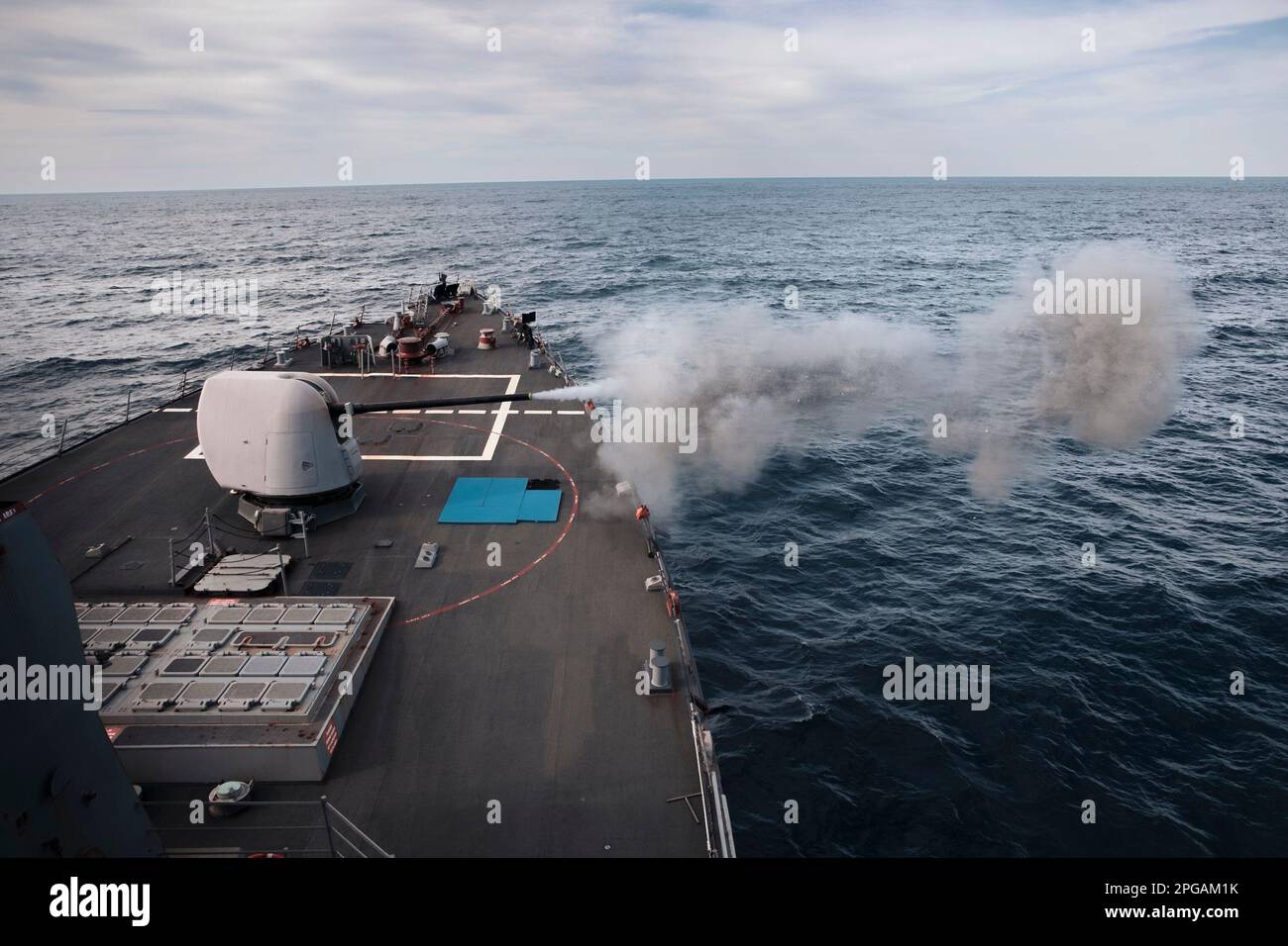 ATLANTIC OCEAN (March 18, 2023) Arleigh Burke-Class guided missile ...