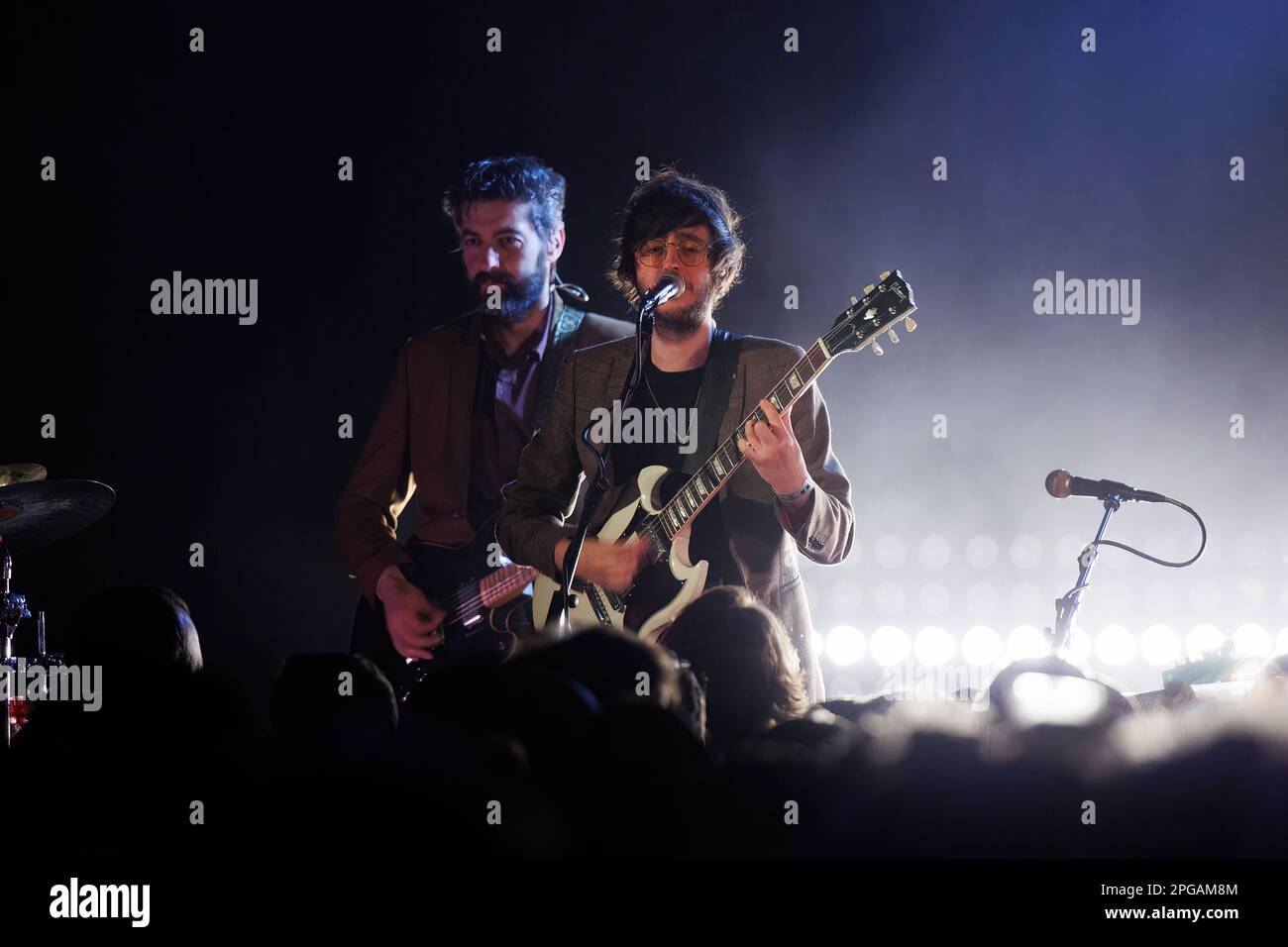 BARCELONA - MAR 11: Rufus T. Firefly (Spanish psychedelic rock band ...