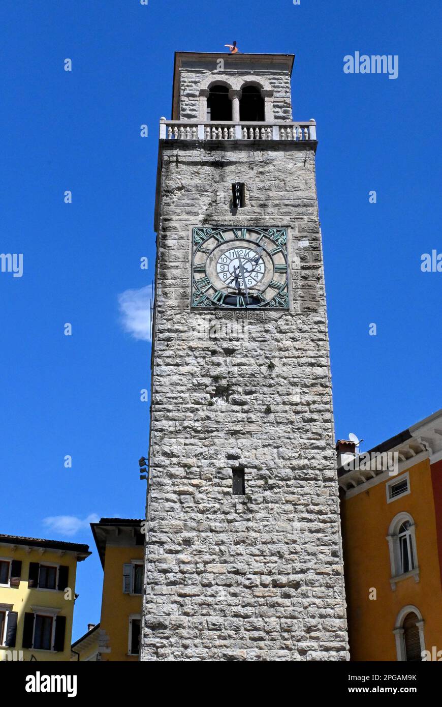 Lake garda clock tower hi-res stock photography and images - Alamy